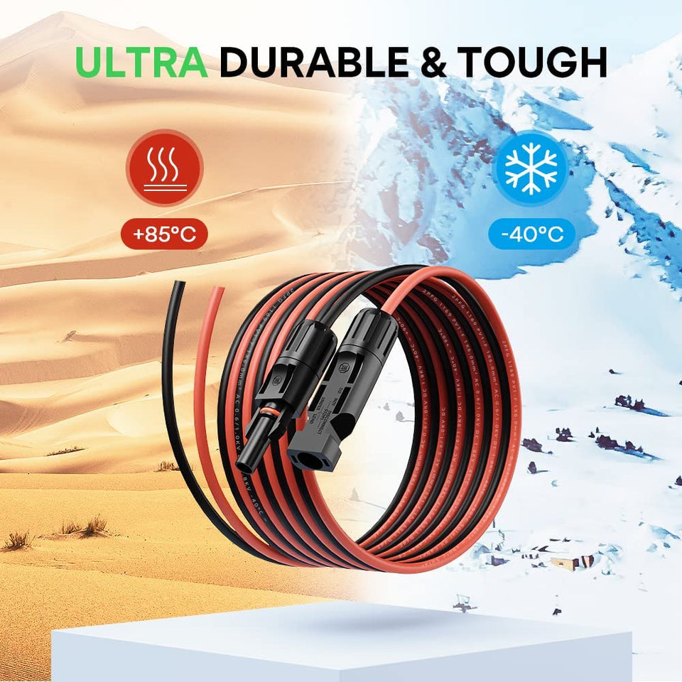 Solar Panel Extension Cable Connectors – bateriapower